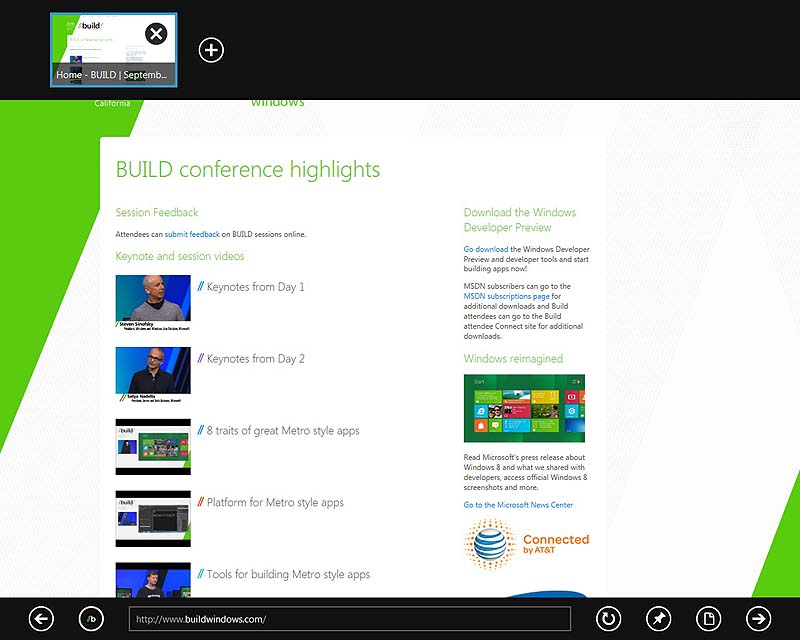 おニッコ倶楽部：Windows8(Windows Developer Preview)-IE10